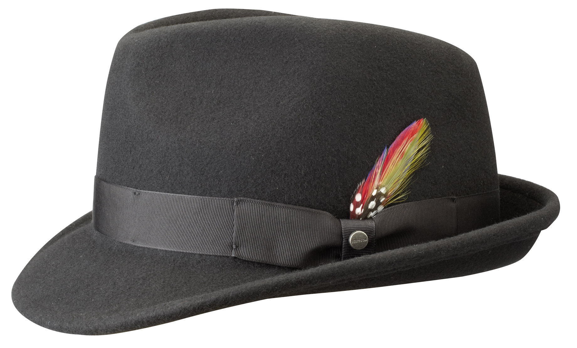 Chapeau trilby Elkader Stetson noir - Kausia