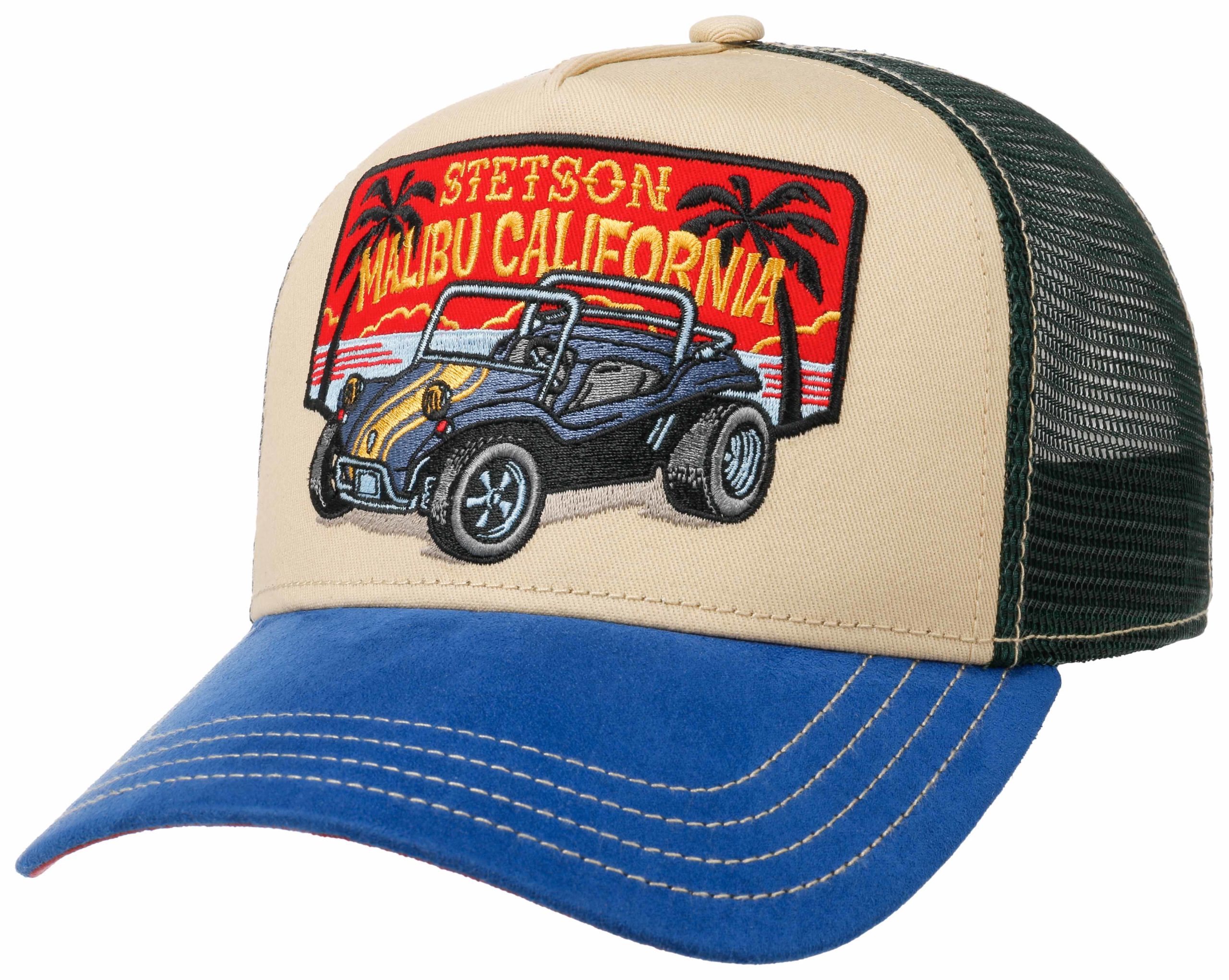 Casquette Trucker Cap Malibu Stetson bleu - Kausia